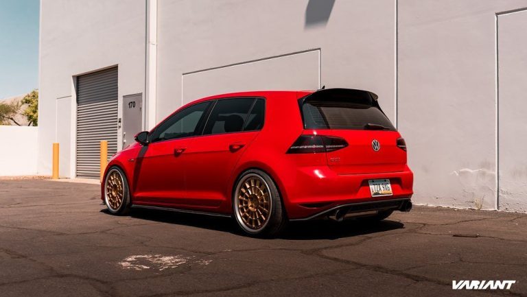 Volkswagen Golf GTI 7 Red Variant NBG-3P | Wheel Front