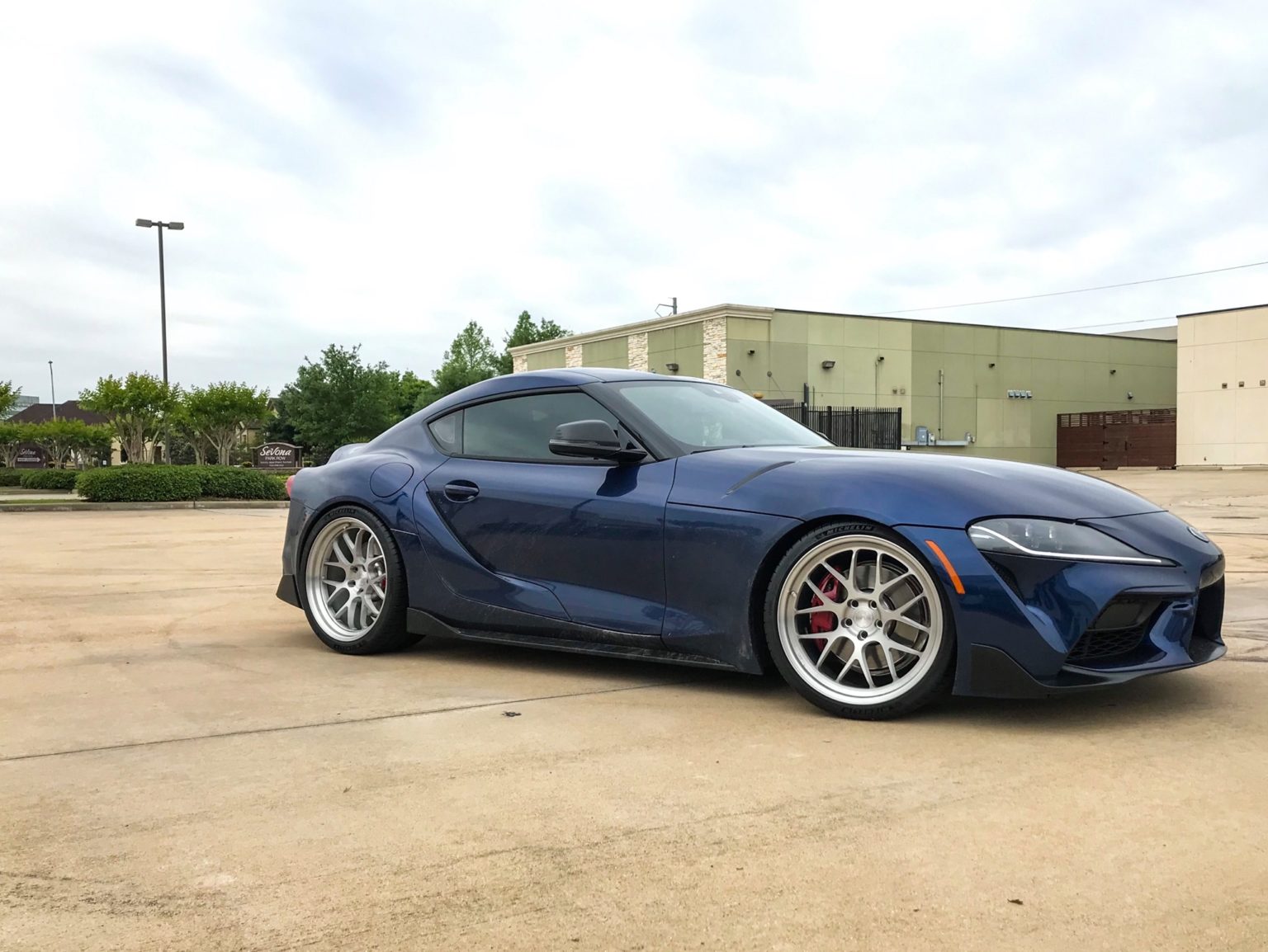 Toyota Supra GR A90 Blue BC Forged TD02 | Wheel Front