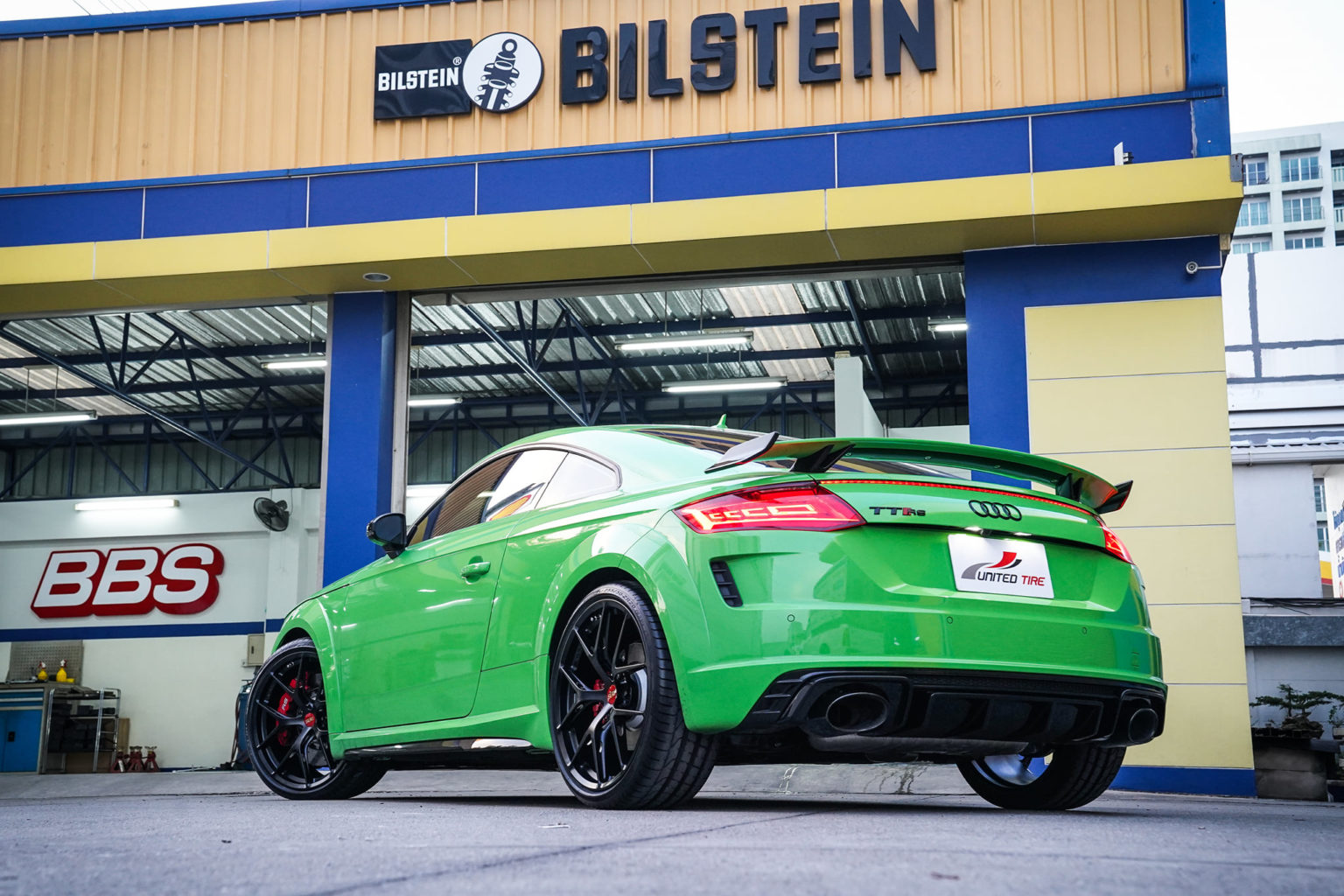 Audi TT RS 8S Green BBS FI-R | Wheel Front