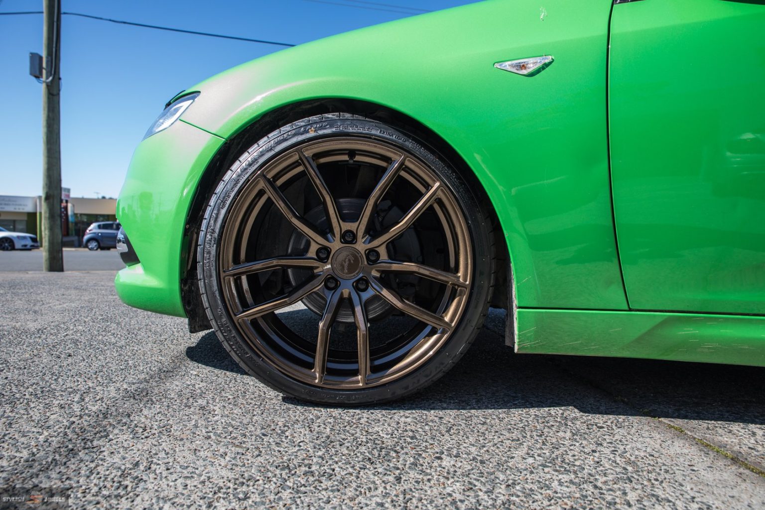 Ford Falcon FG XR6 Ute Green with Bronze Koya SF11 | Wheel Front