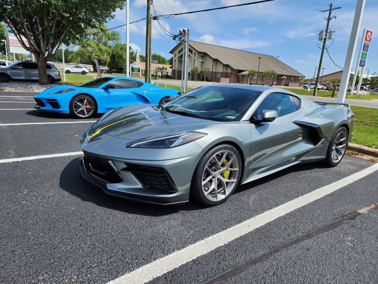Chevrolet Corvette C8 Stingray Grey BC Forged RZ21 | Wheel Front