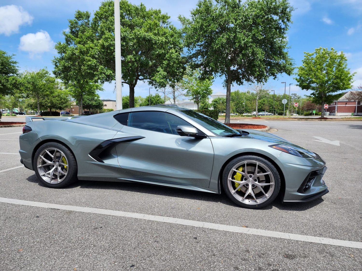 Chevrolet Corvette C8 Stingray Grey BC Forged RZ21 | Wheel Front