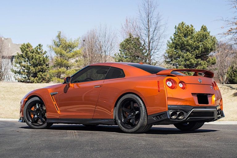 Nissan GT-R R35 Orange Advan GT | Wheel Front
