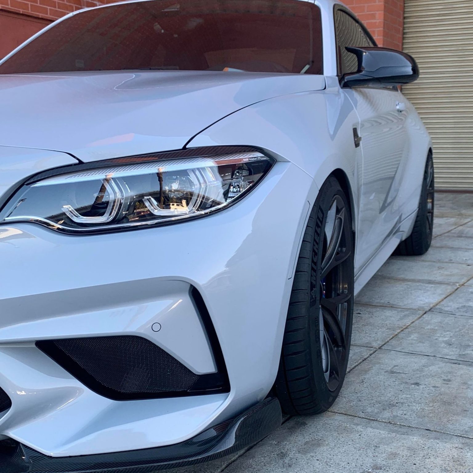 BMW M2 Competition F87 Hockenheim Silver BC Forged KL01 | Wheel Front