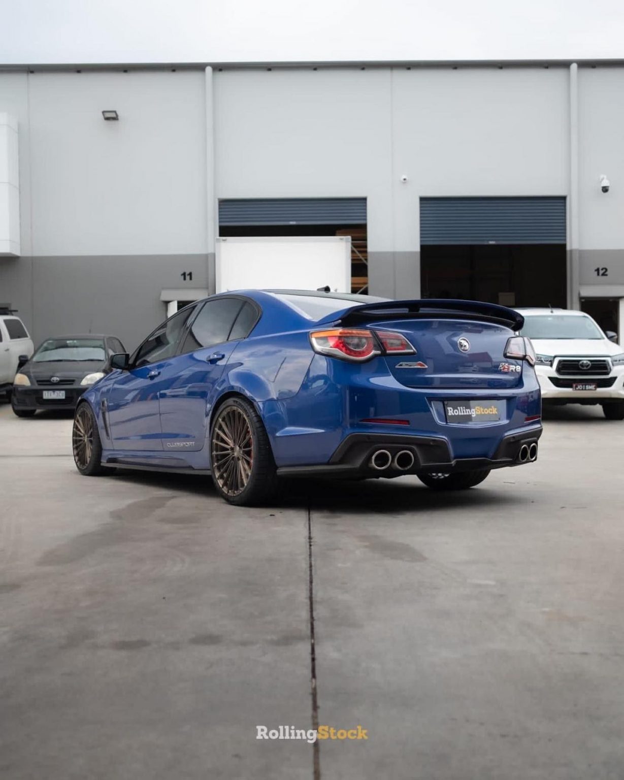 HSV VF Clubsport R8 Blue BC Forged EH201 | Wheel Front