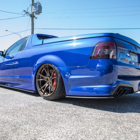 HSV VF Maloo R8 LSA Ute Blue with Bronze Koya SF06 | Wheel Front