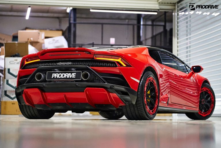Lamborghini Huracan Evo Red AL13 R80-109R | Wheel Front