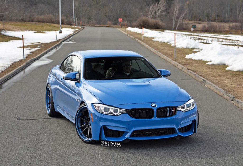 BMW M4 F82/F83 Blue Strasse SV1 FS | Wheel Front