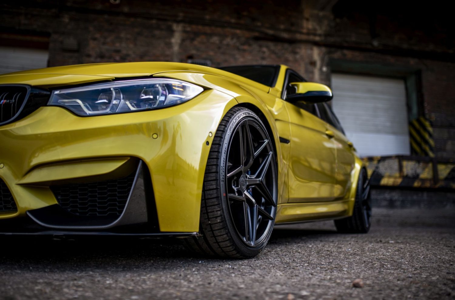 BMW M3 F80 Austin Yellow Concaver CVR2 | Wheel Front