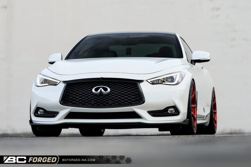 Infiniti Q50/Q60/Q70 White BC Forged RZ39 Wheel | Wheel Front
