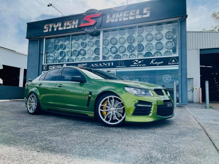 HSV VF GTS Jungle Green Asanti ABL-19 | Wheel Front