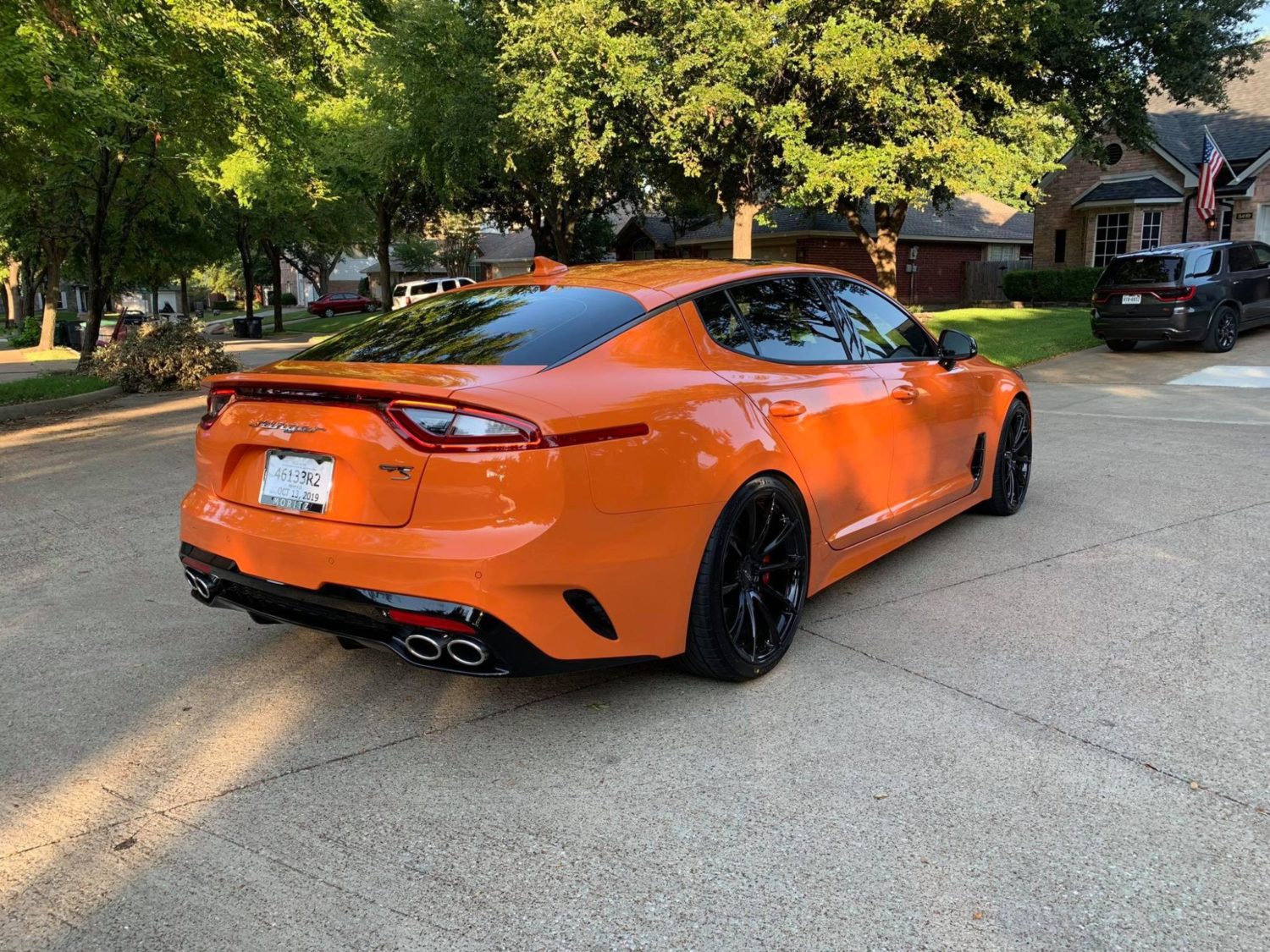 Kia Stinger Orange Ace Alloy AFF05 | Wheel Front