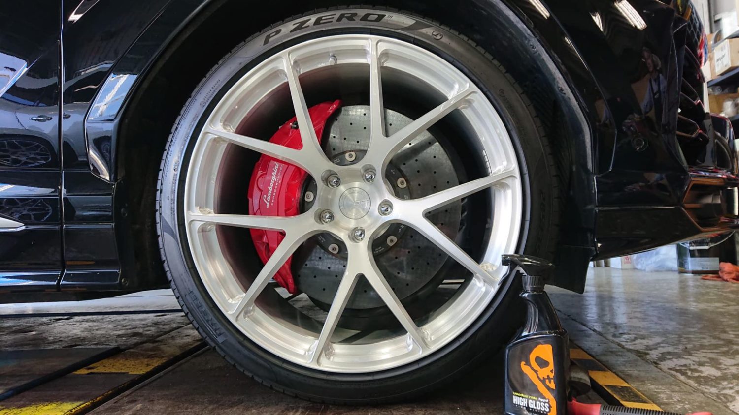 Lamborghini Urus Black BC Forged RS41 | Wheel Front