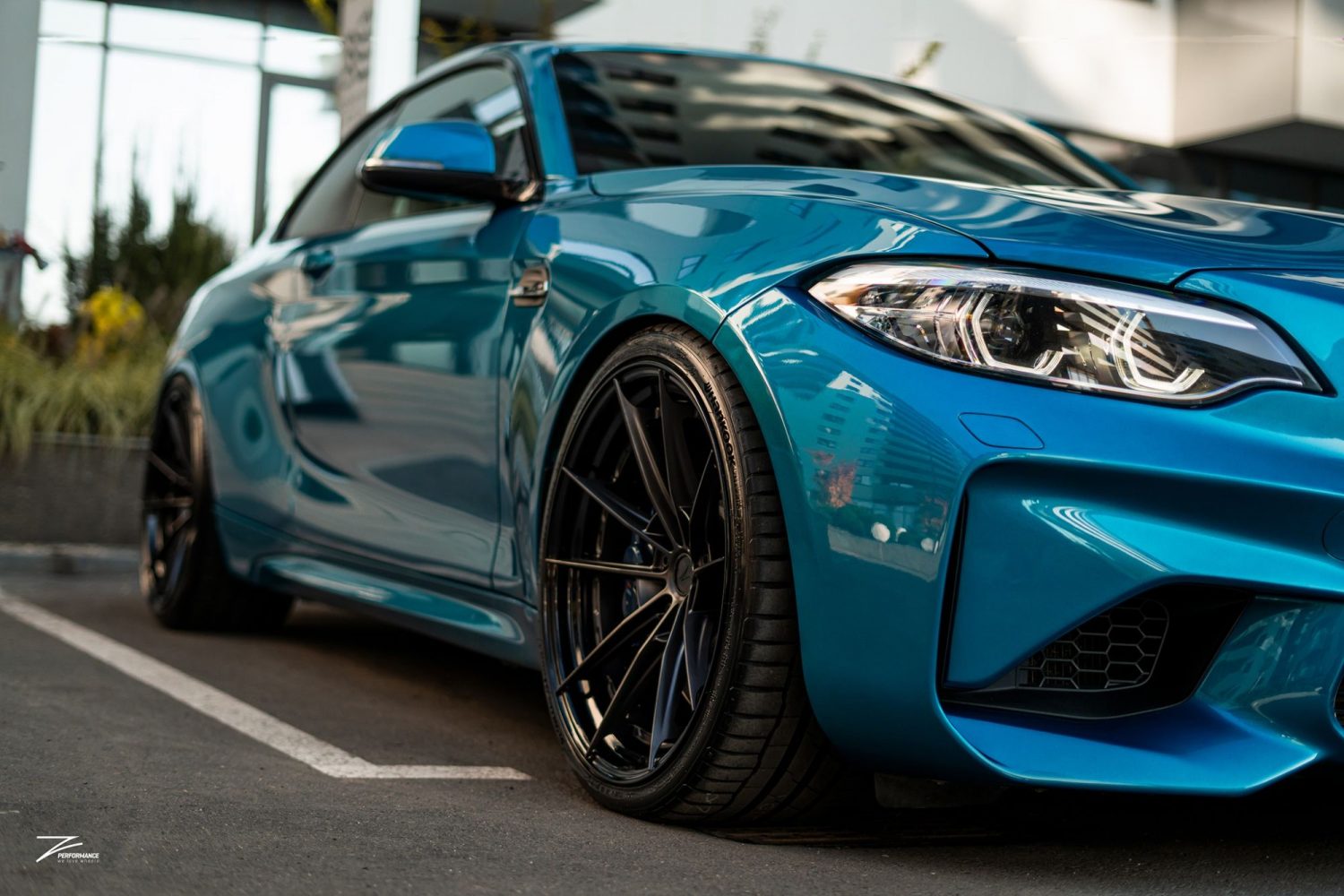 BMW M2 F87 Blue Z Performance ZP.MODULAR 1 | Wheel Front