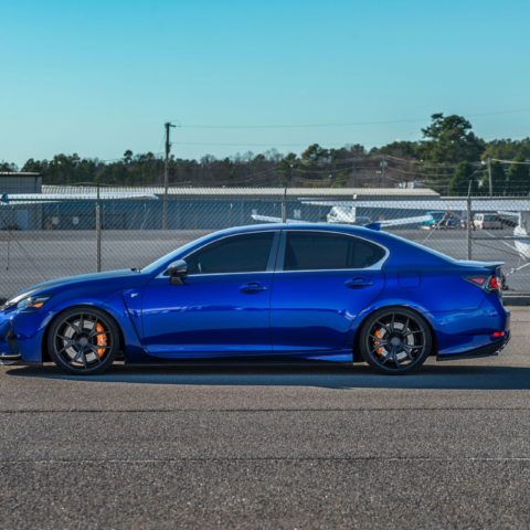Lexus GSF Blue Rohana RFX5 | Wheel Front