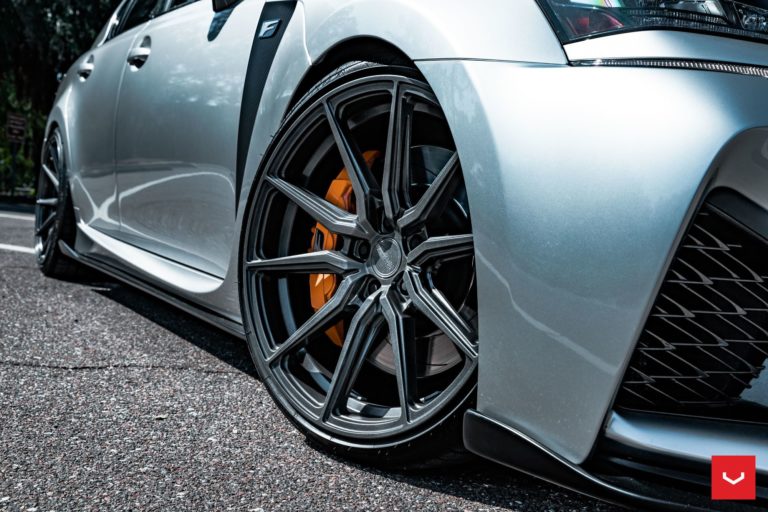 Lexus GSF Silver Vossen HF-3 | Wheel Front
