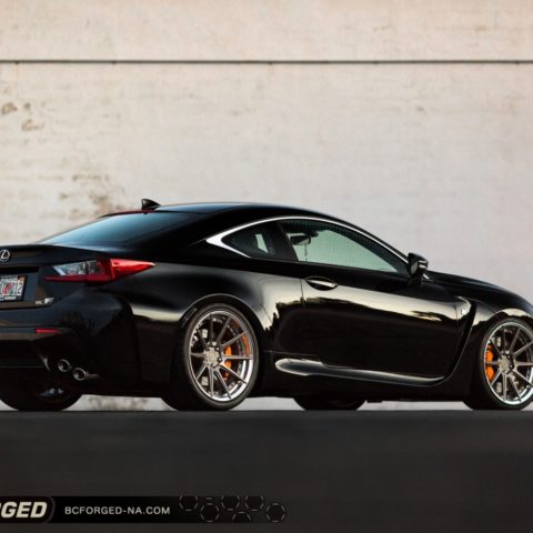 Lexus RC F Black BC Forged HCS04S | Wheel Front