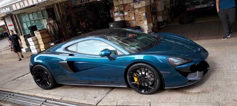 McLaren 570GT Blue BC Forged EH511 | Wheel Front