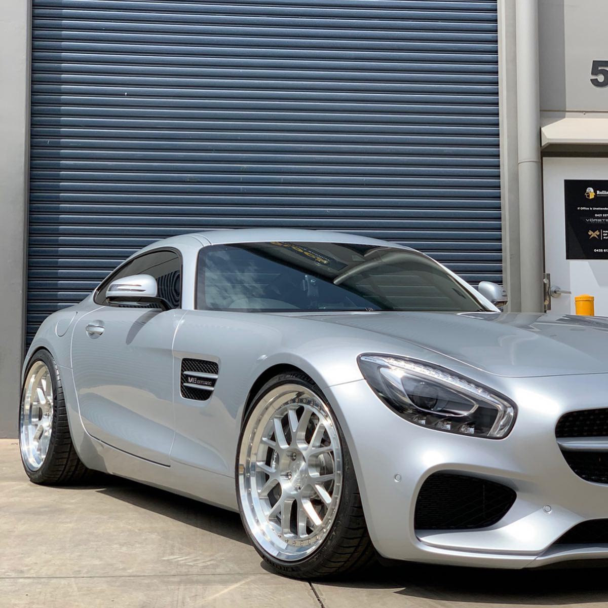 Mercedes-Benz AMG GT Silver BC Forged LE72