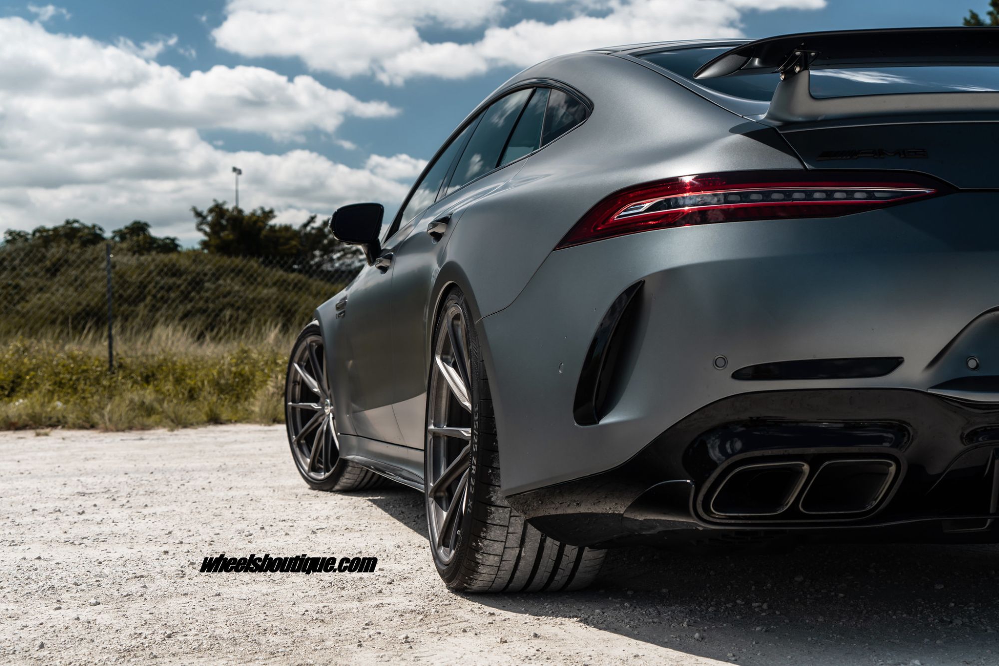 Mercedes-Benz AMG GT63s 4-Door Grey with HRE P104SC Aftermarket Wheels