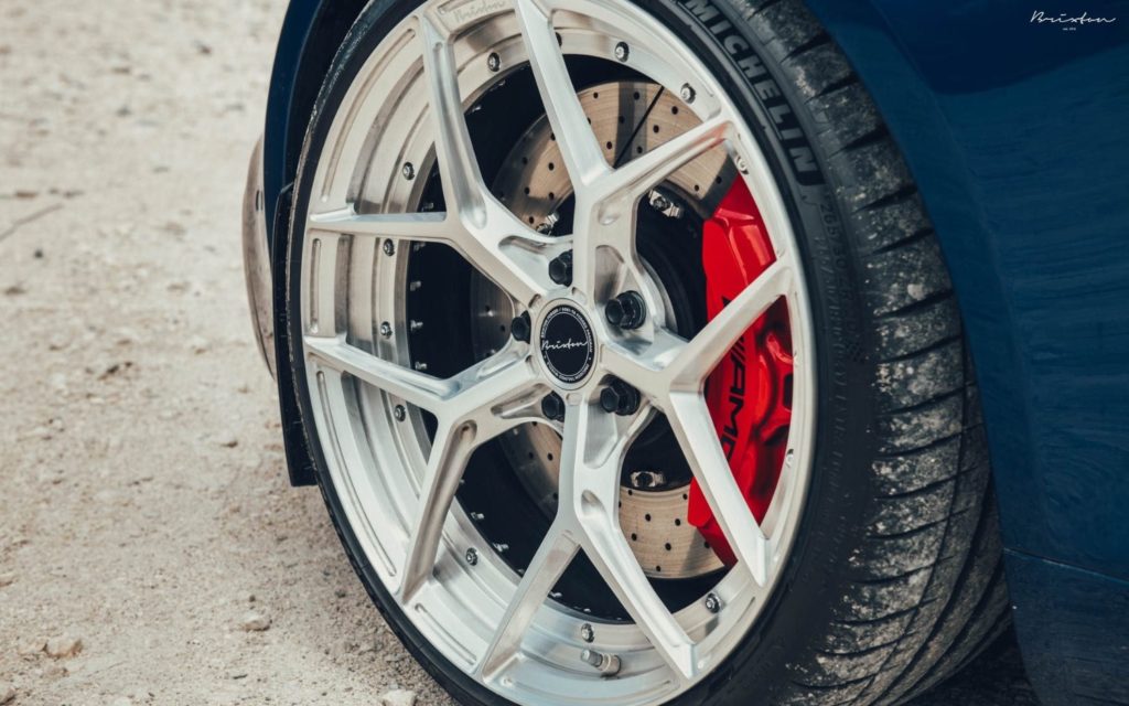Mercedes-Benz AMG GT Blue Brixton Forged PF7 Duo | Wheel Front