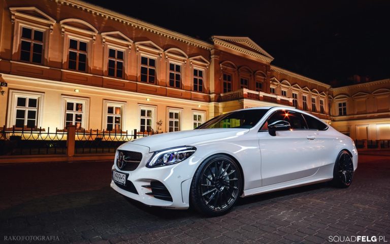 Mercedes-Benz C-Class C300 Coupe W205 White BC Forged RZ815 | Wheel Front
