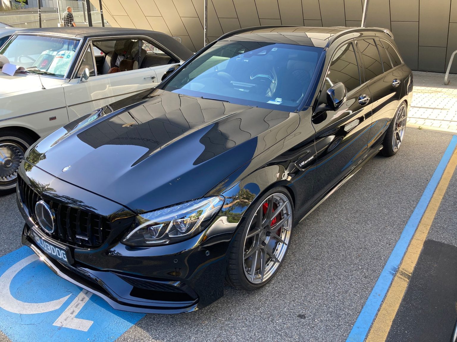 Mercedes-Benz C63 AMG Estate S205 Black BC Forged HCA381S | Wheel Front