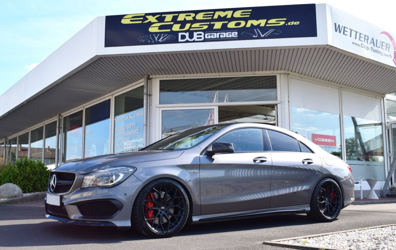 Mercedes-Benz CLA45 AMG C117 Grey Wheelforce SL.1-FF | Wheel Front
