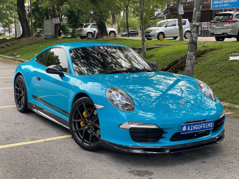 Porsche 911 Carrera S 991 Miami Blue Vorsteiner V-FF 101 | Wheel Front