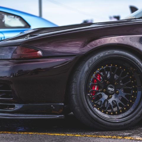 Nissan Skyline R32 Purple CCW Classic | Wheel Front