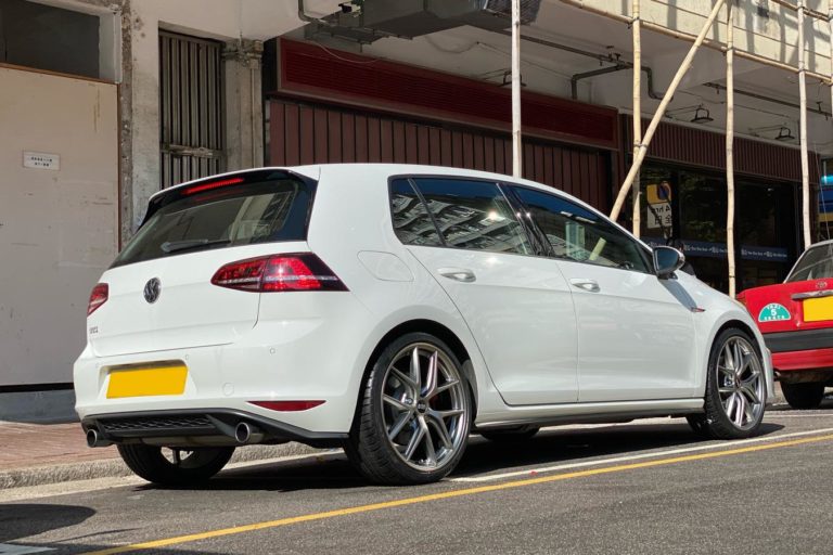 Volkswagen Golf GTI Mk7 White BBS CI-R | Wheel Front