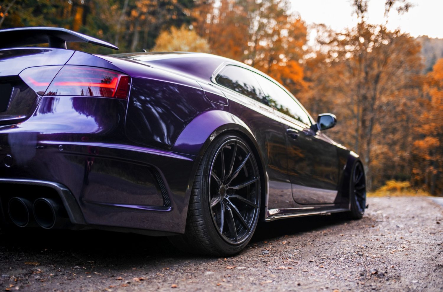 Audi S5 Purple Concaver CVR4 | Wheel Front