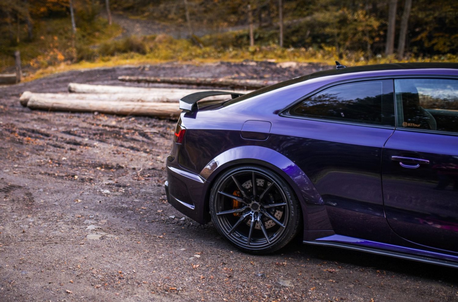 Audi S5 Purple Concaver CVR4 | Wheel Front