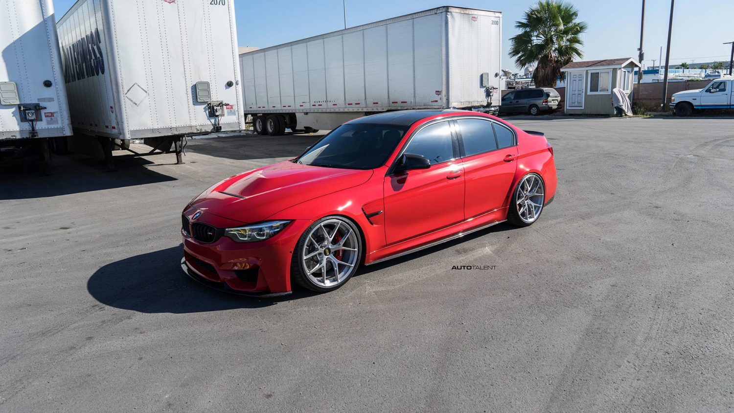 BMW M3 F80 Red BBS FI-R | Wheel Front