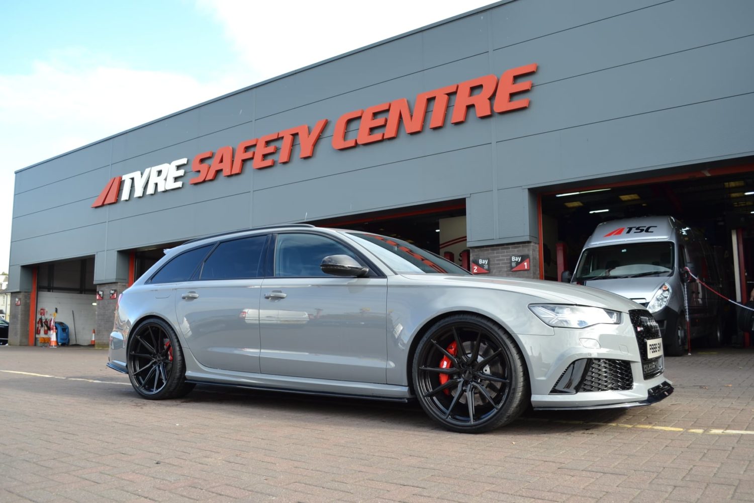 Audi RS6 C7 Nardo Grey Vossen HF-3 | Wheel Front