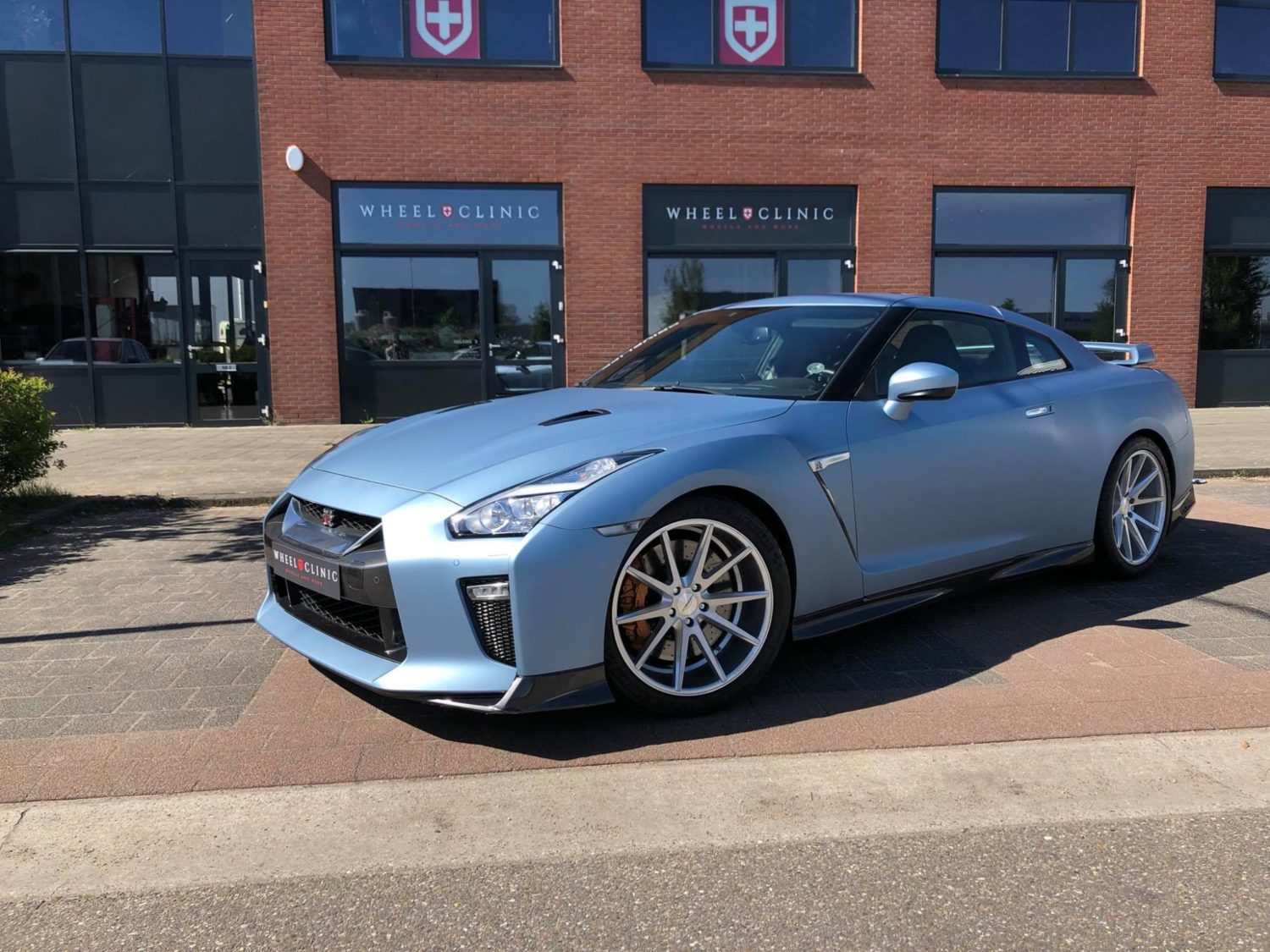 Nissan GT-R R35 Blue Vossen VFS-1 | Wheel Front