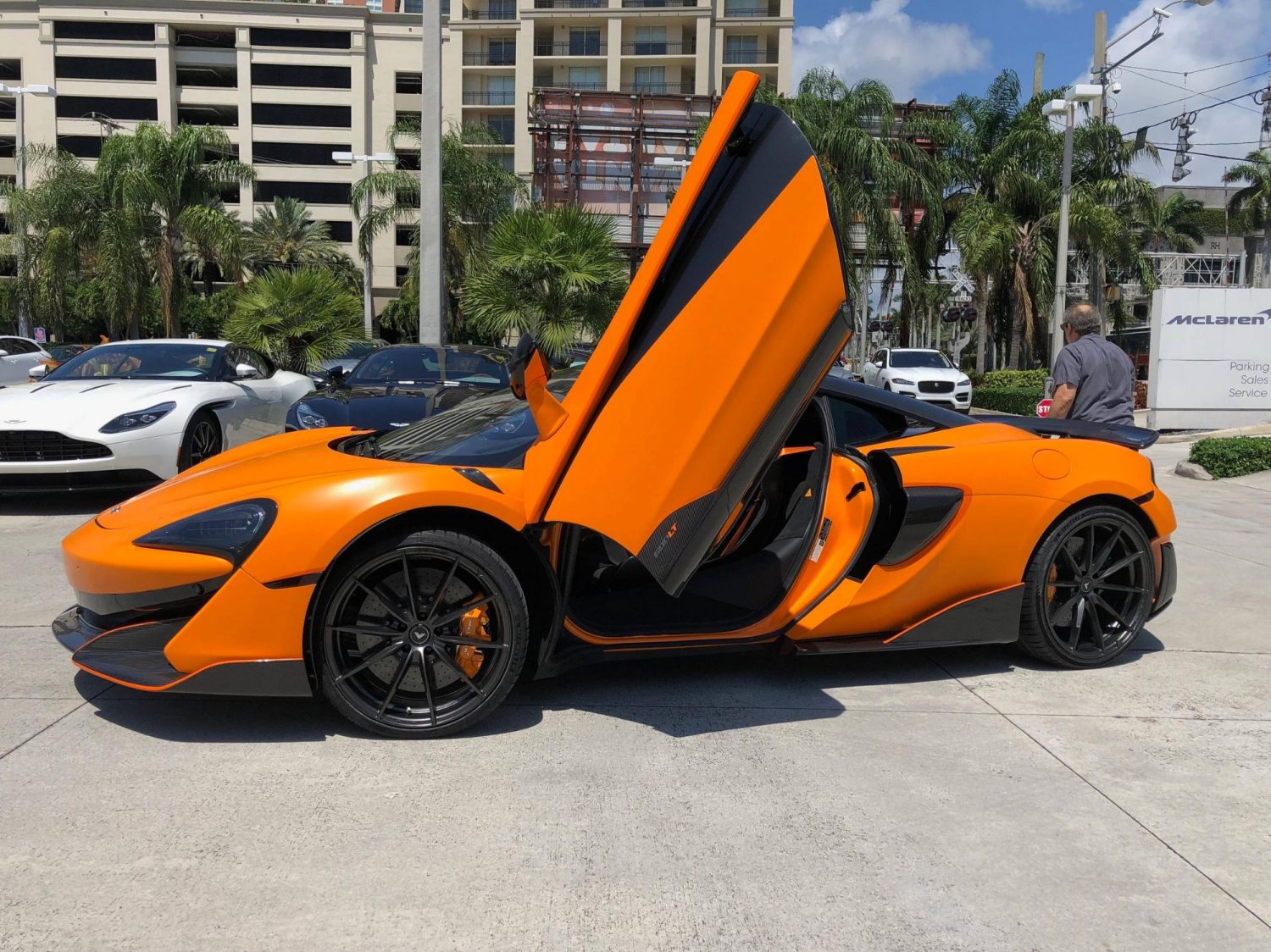 McLaren 600LT Orange Vorsteiner V-FF 109 | Wheel Front