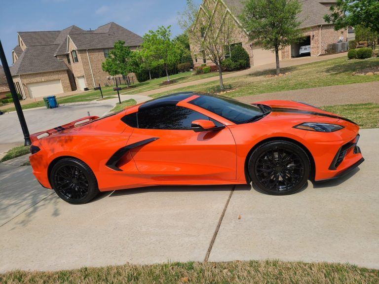 Chevrolet Corvette C8 Stingray Orange MRR GF5 | Wheel Front