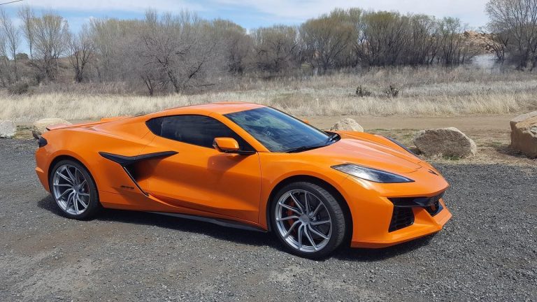 Chevrolet Corvette C8 Z06 Orange Forgeline DR1 Wheel | Wheel Front