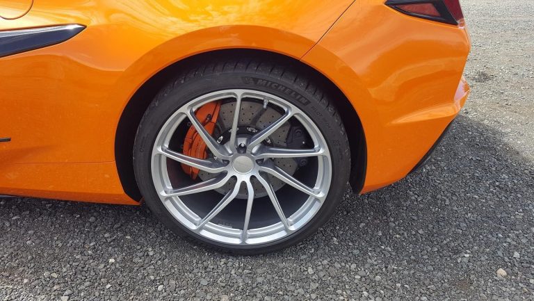 Chevrolet Corvette C8 Z06 Orange Forgeline DR1 Wheel | Wheel Front