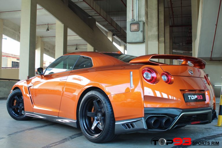 Nissan GT-R R35 Orange BC Forged TD03 | Wheel Front