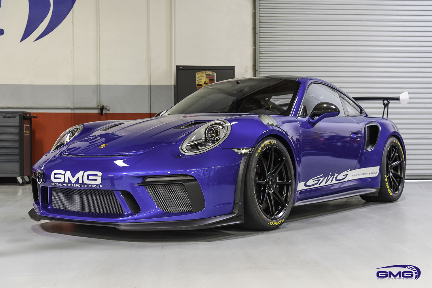 Porsche 911 GT3 RS 991 Blue Forgeline GE1