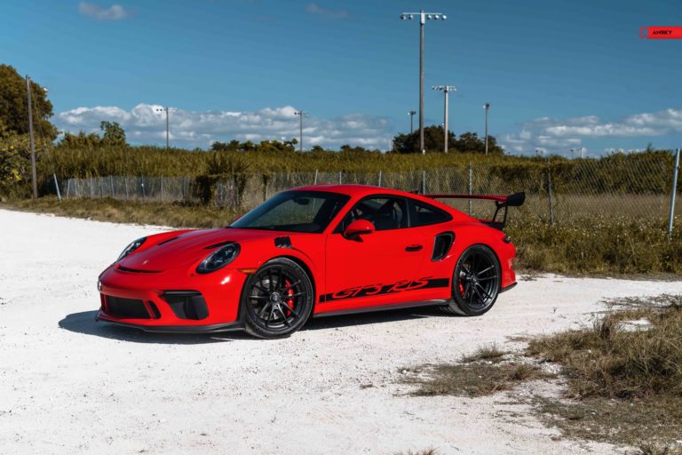 Porsche 911 GT3 RS 991 Red ANRKY AN24 | Wheel Front