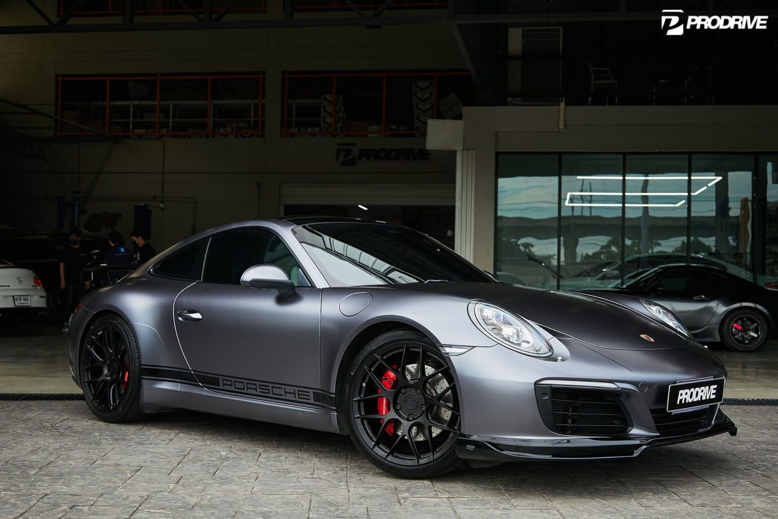 Porsche 911 Carrera S 991.2 Grey BC Forged KL12 | Wheel Front