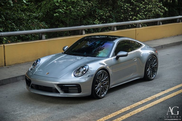 Porsche 911 Carrera S 992 Silver AG Luxury AGL58 | Wheel Front
