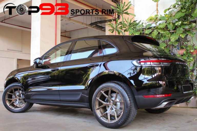 Porsche Macan Black BC Forged KLS02 Wheel | Wheel Front