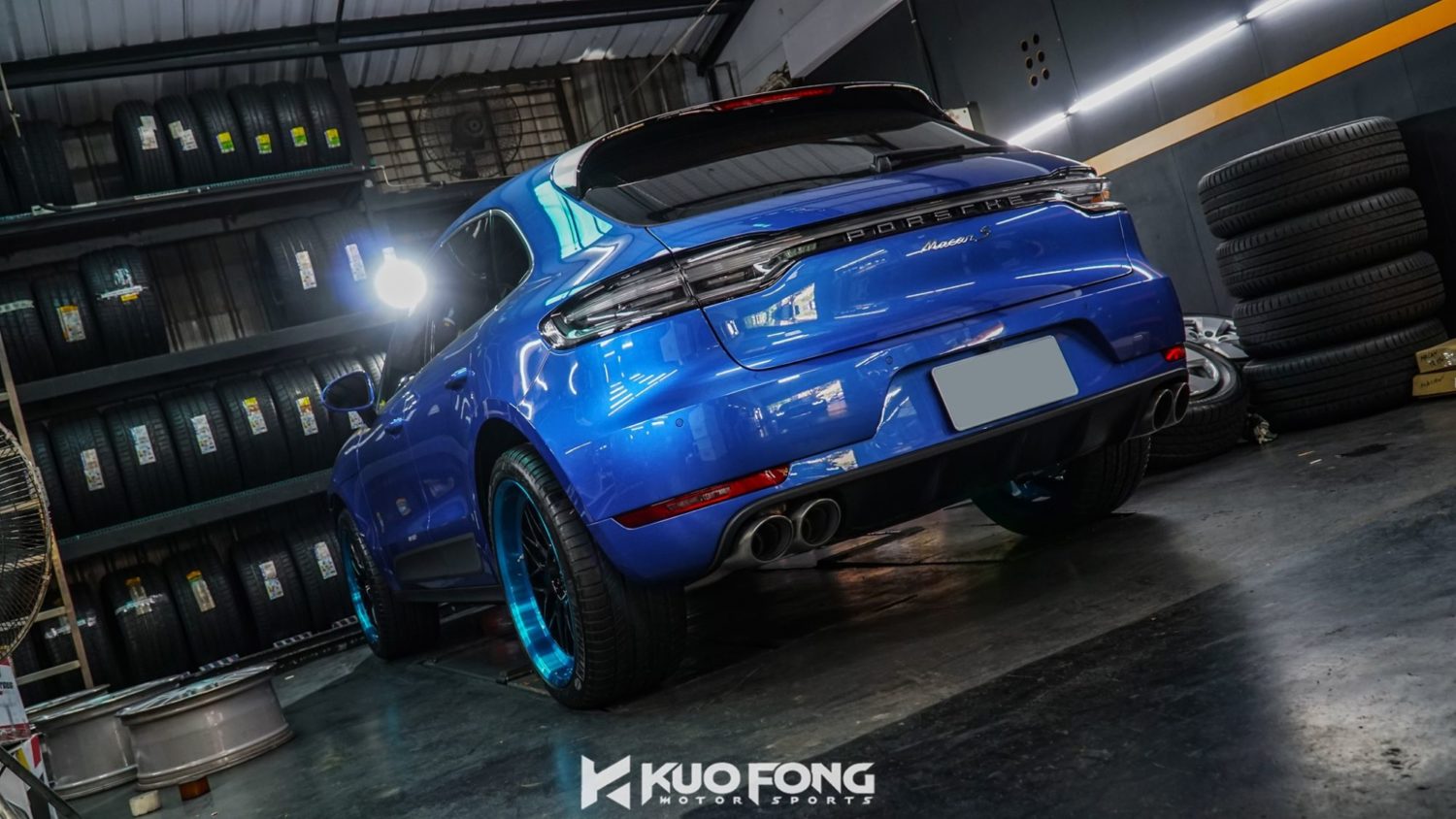 Porsche Macan S Blue BC Forged LE81 | Wheel Front