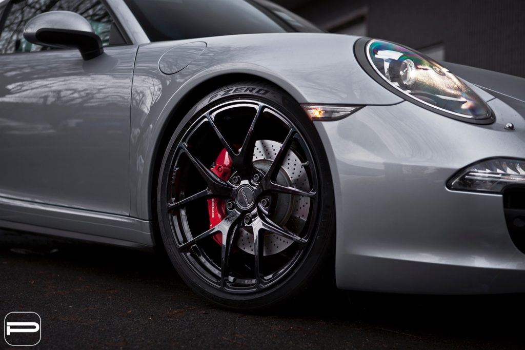 Porsche 911 Carrera 991 Silver PUR 4OUR | Wheel Front