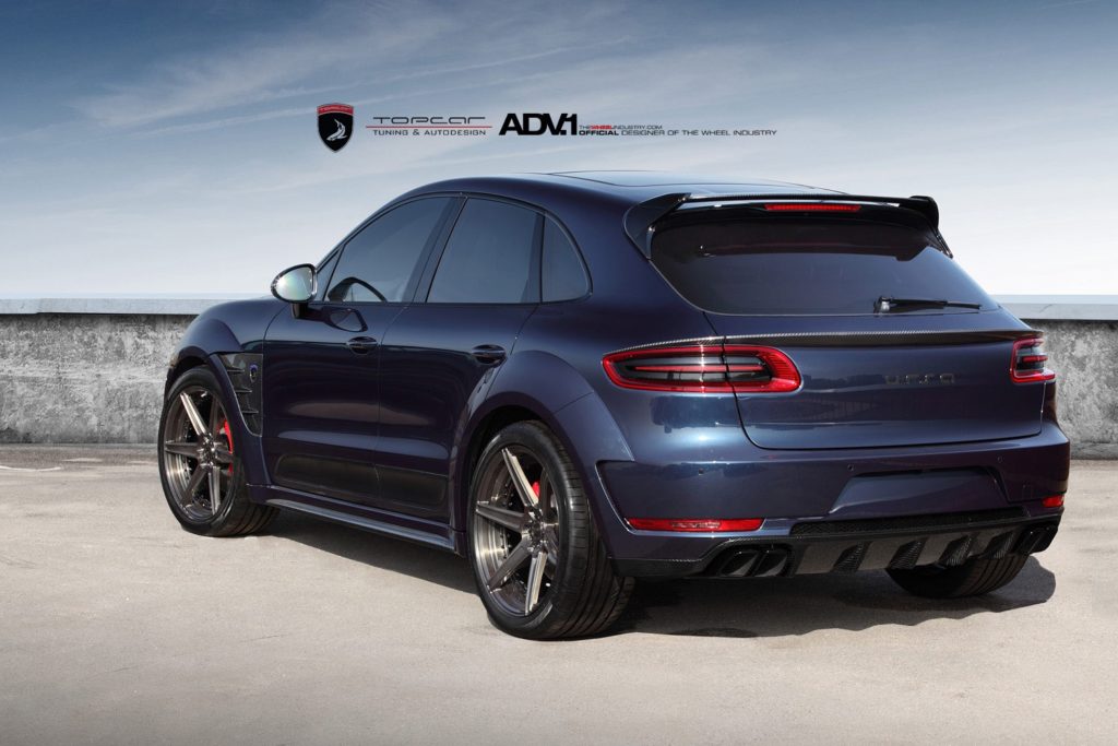 Porsche Macan Blue ADV.1 ADV6 M.V2 SL | Wheel Front