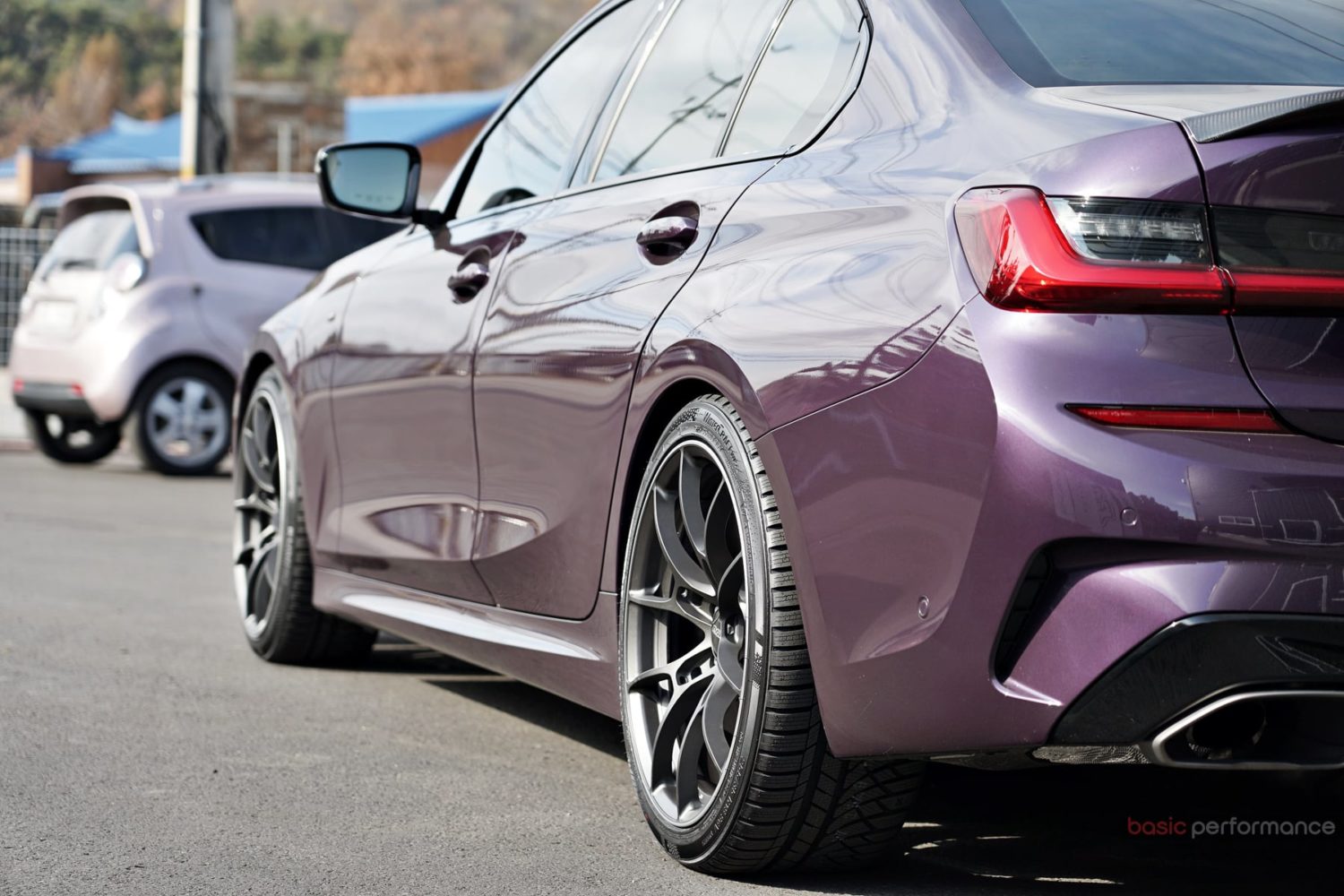 BMW M340i G20 Purple Rays Volk G025 | Wheel Front